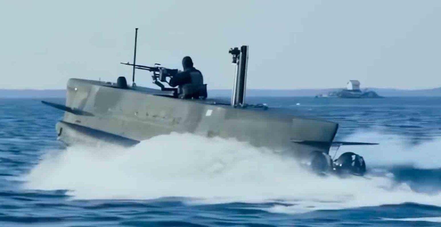 A video from the Swedish army shows a special forces boat that can ...