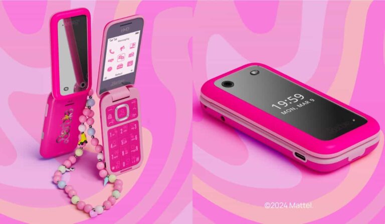 Fabricante da Nokia lança celular retrô da Barbie para quem deseja se ...