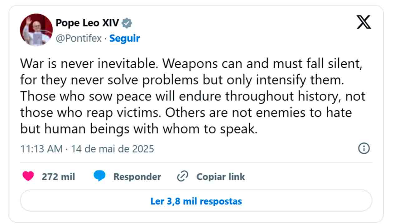 First “Tweets” from Pope Leo XIV Go Viral – See the Pontiff’s Messages - TechBreak