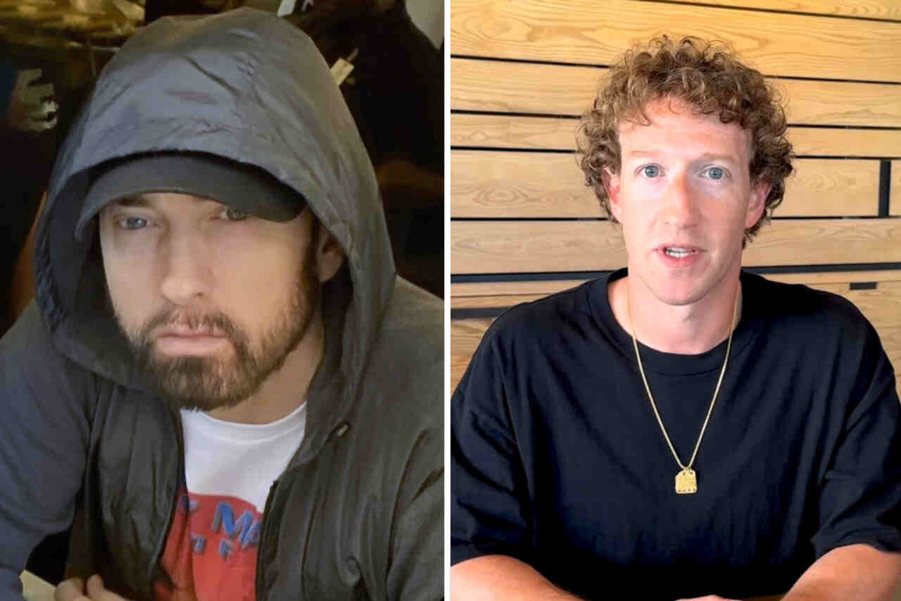 Eminem processa Mark Zuckerberg em US$ 100 milhões; veja resposta da ...