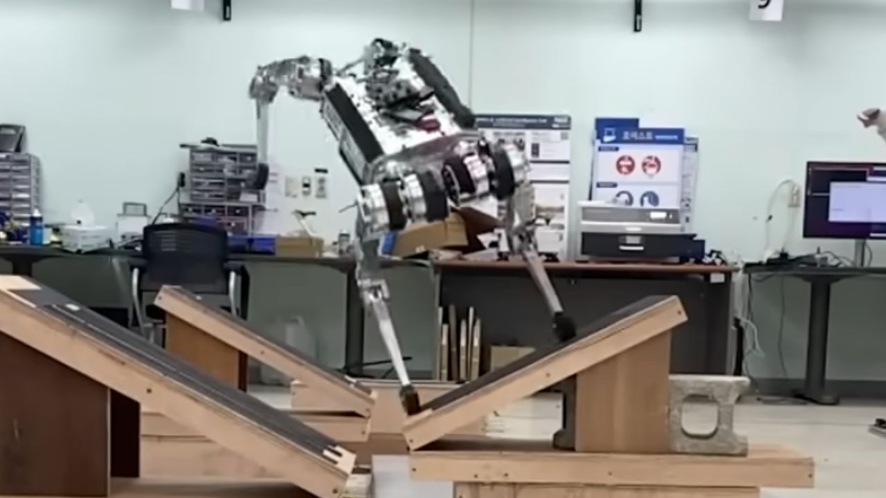 Video van Zuid-Koreaanse robot die parkour doet gaat viraal op sociale media - TechBreak